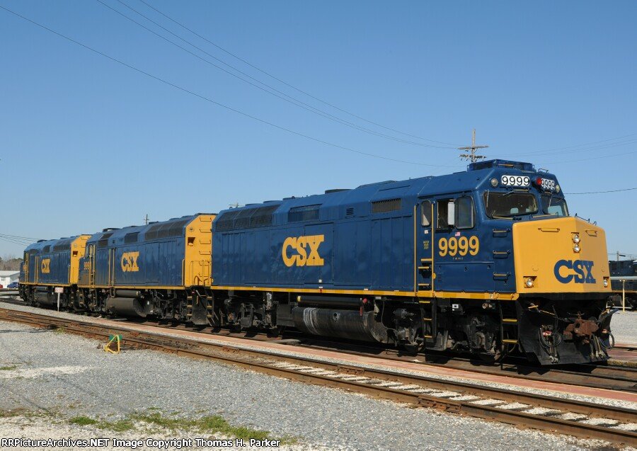 CSXT 9999 F40PH-2